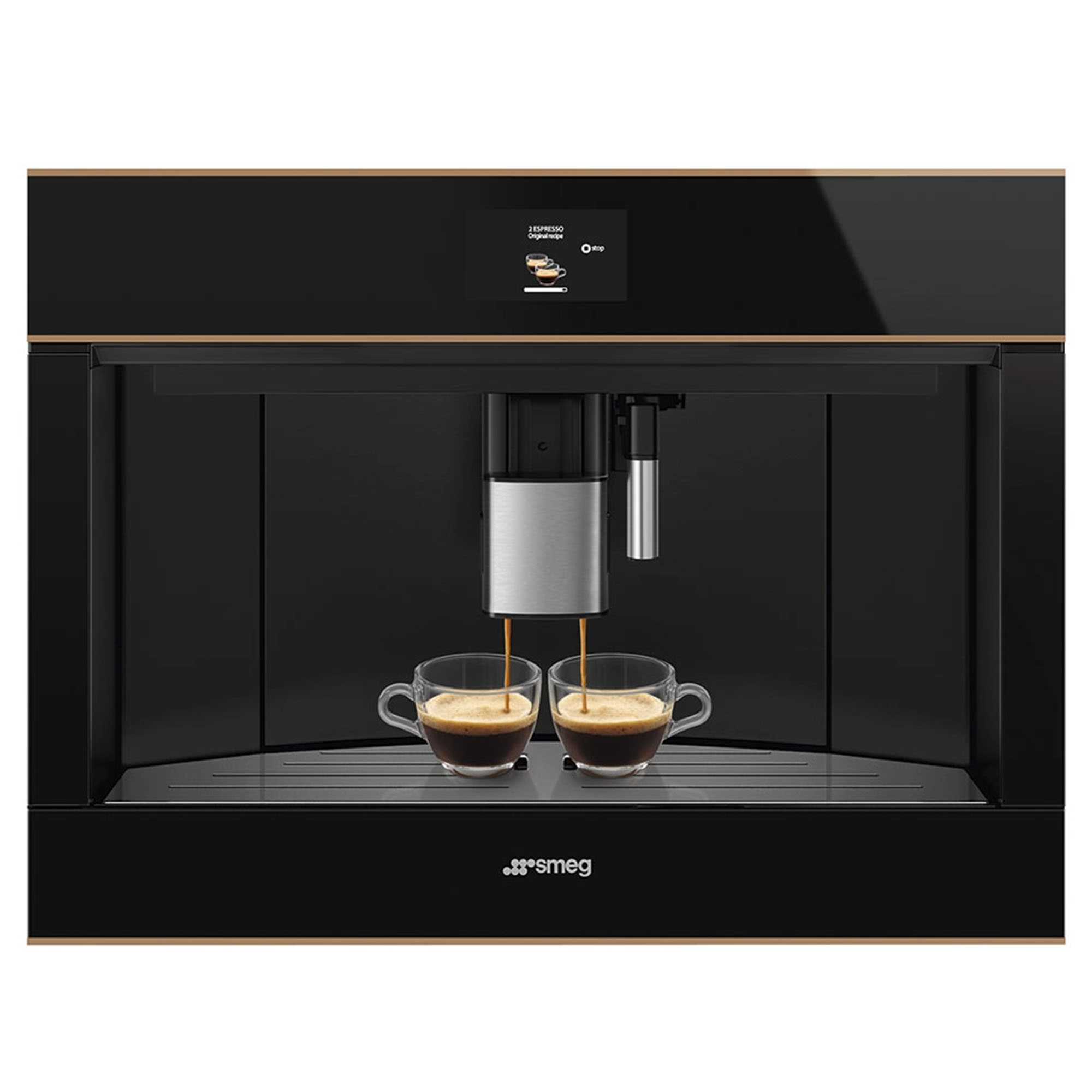 Smeg 45cm Dolce Stil Novo Built-in Coffee Machine CMS4604NR - Signature ...