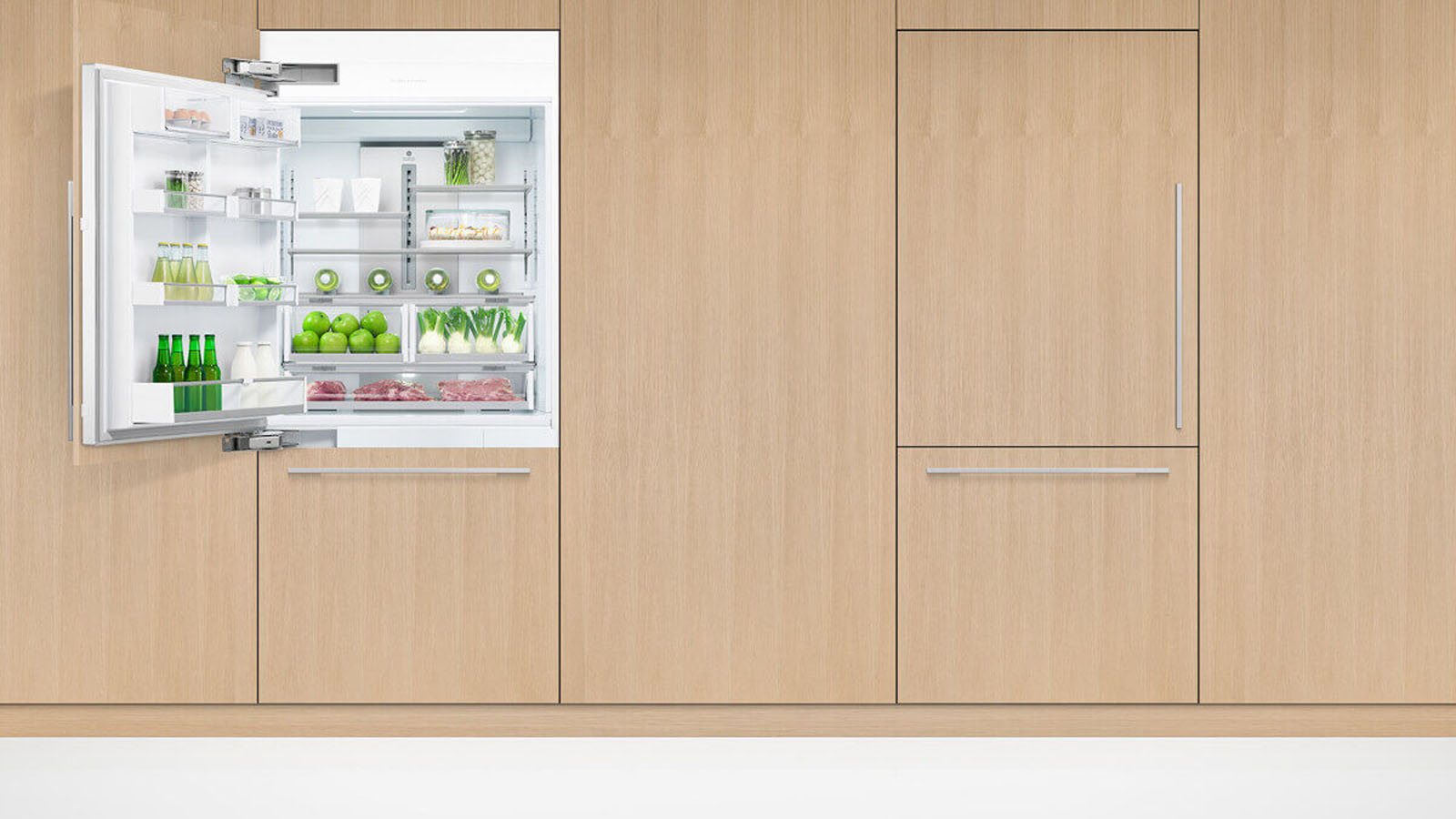 91cm Series 7 Integrated Refrigerator Freezer, Ice RS9120WRJ1 ...