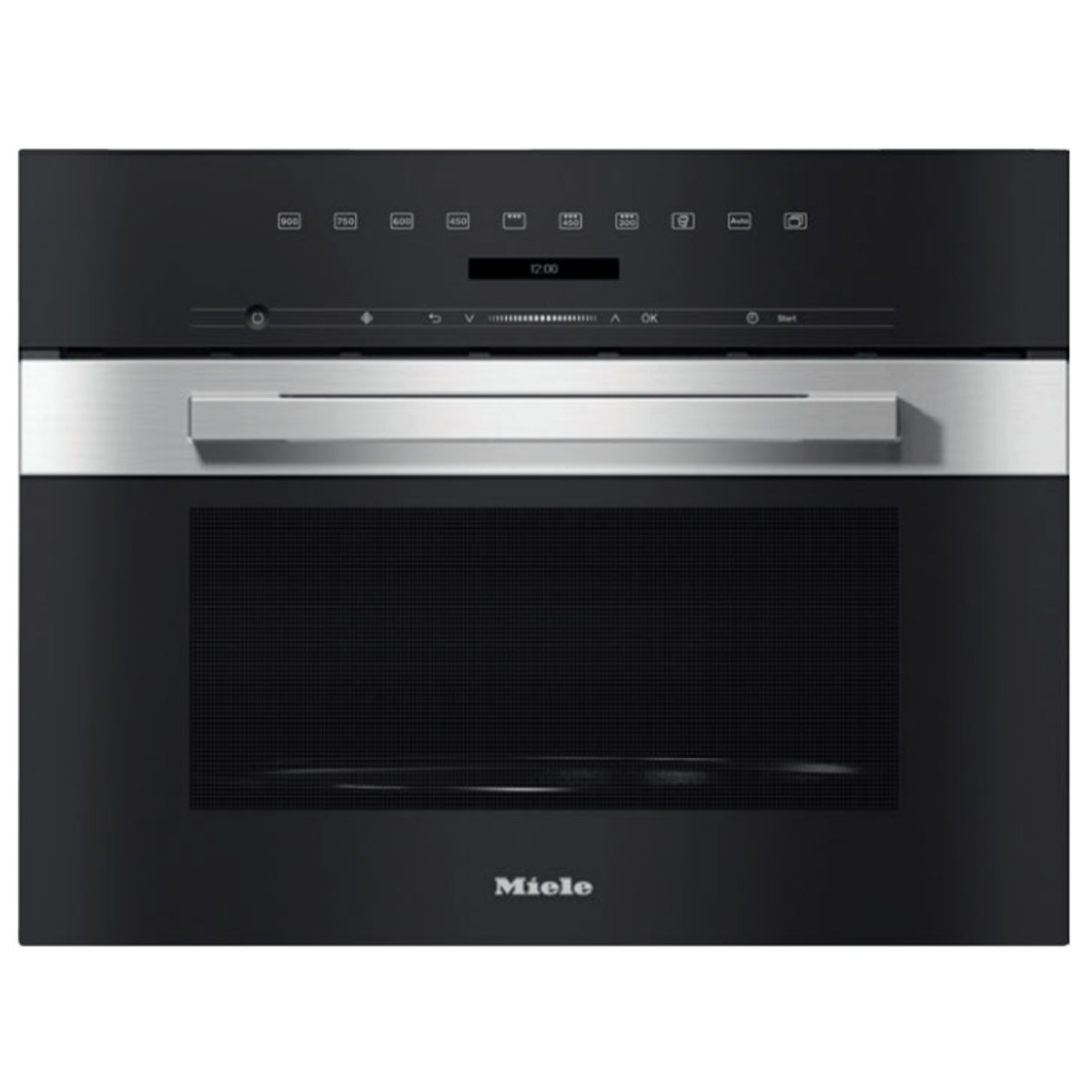Miele PureLine CleanSteel Built-in Microwave Oven M7244TC - Signature ...