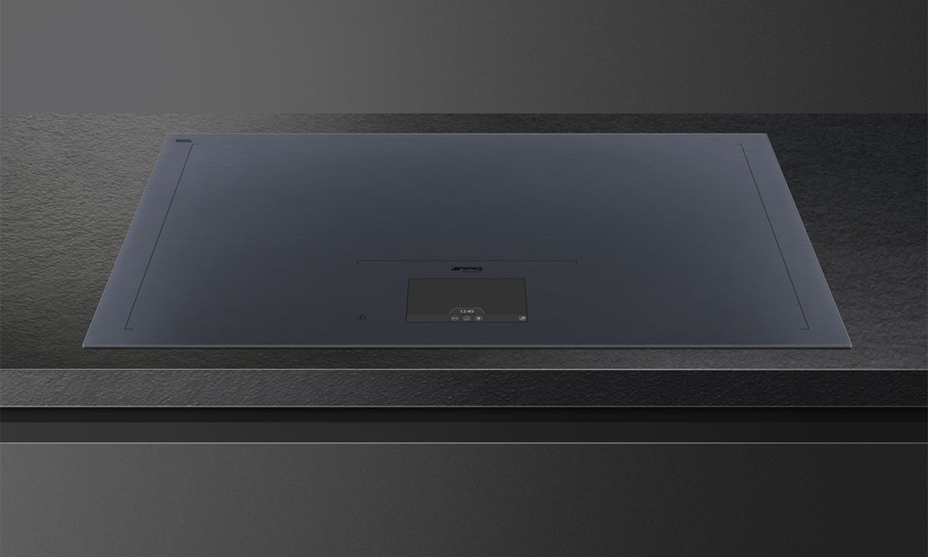 Smeg Linea 93cm Area Induction Cooktop - Neptune Grey SIA1963DG ...