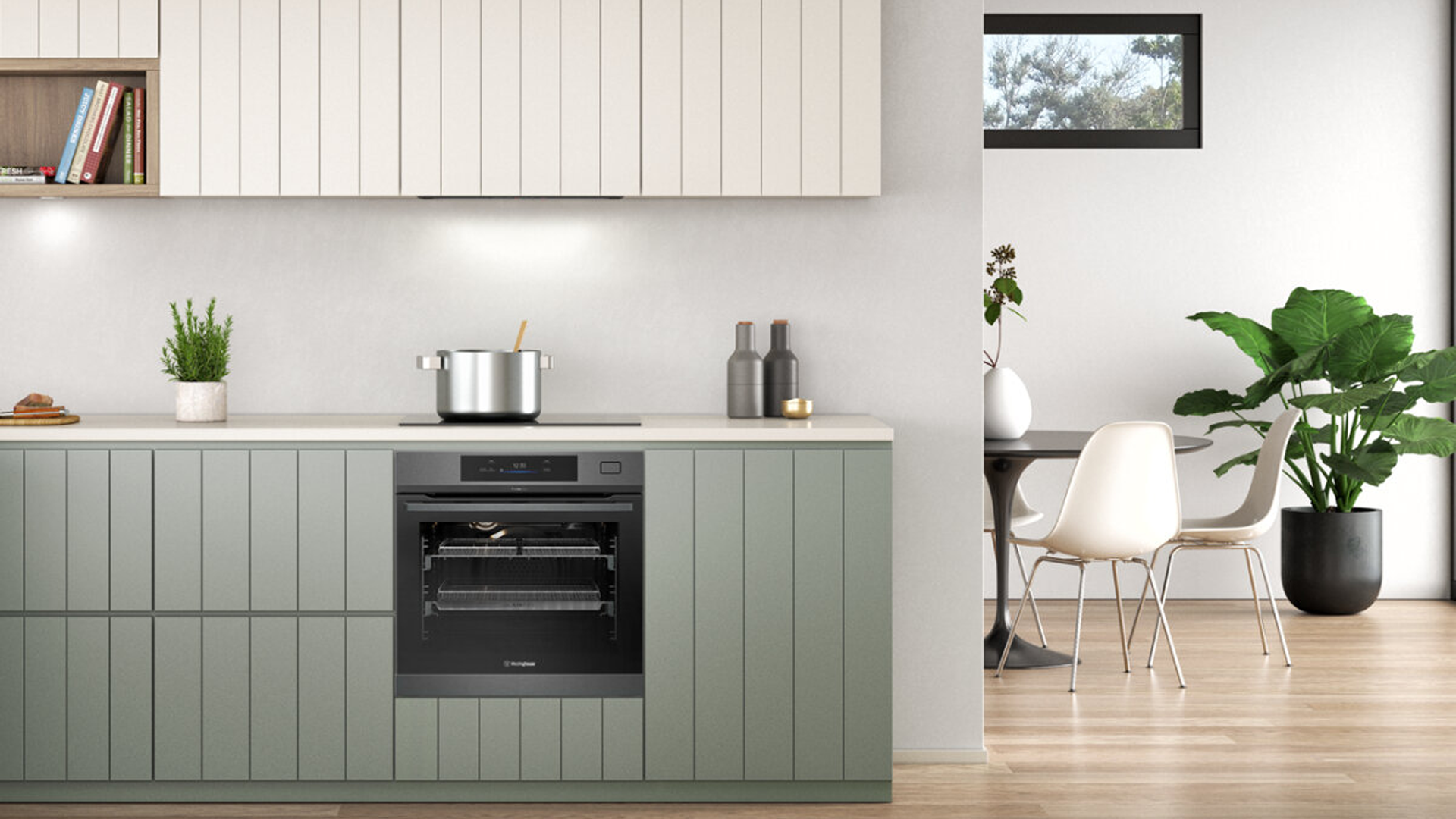 Westinghouse 60cm 4 Zone Induction Cooktop with BoilProtect WHI643BE ...