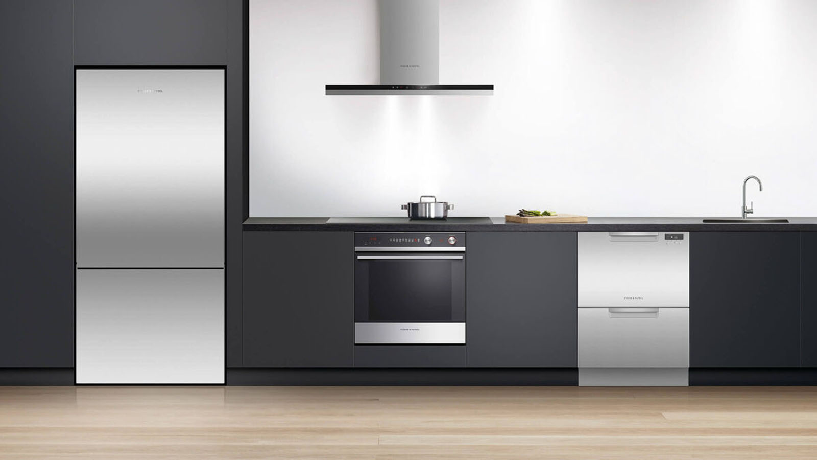 FISHER & PAYKEL 494L - FRIDGE RF522BRPX6