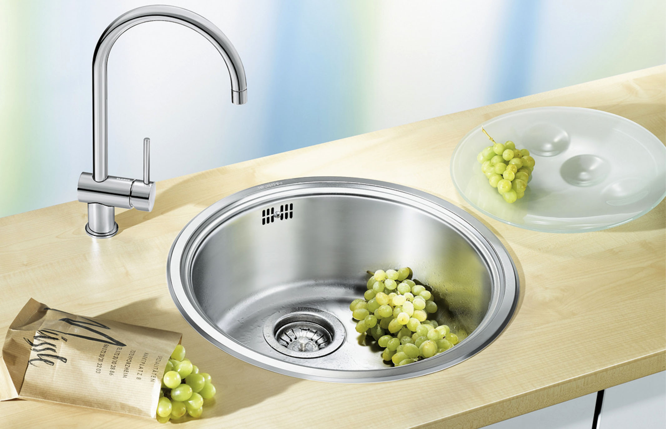 Large Single Round Sink RONDOSOLK5 - Signature Appliances