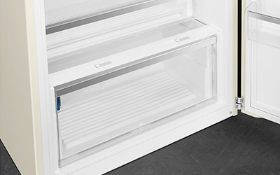 Smeg FAB 50 50’S Style Retro Refrigerator, Left Hand - Black ...