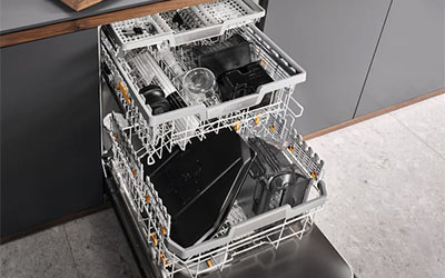 Miele PureLine CleanSteel Built-in Coffee Machine CVA7840 - Signature ...