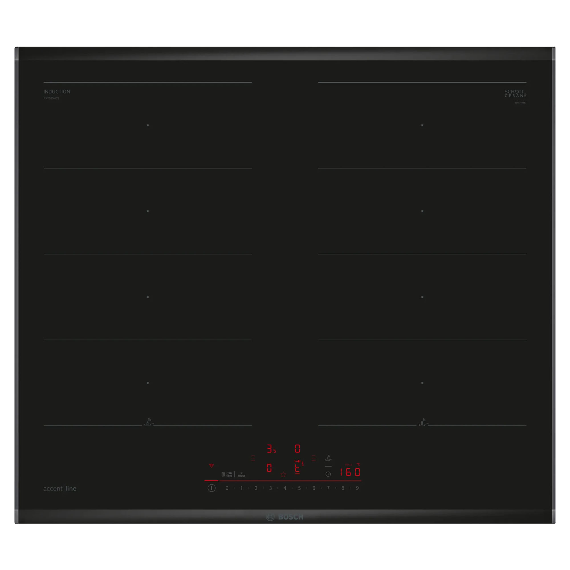 Series 6 Flex Induction Cooktop 60cm Black. PXX695HC1E - Signature ...