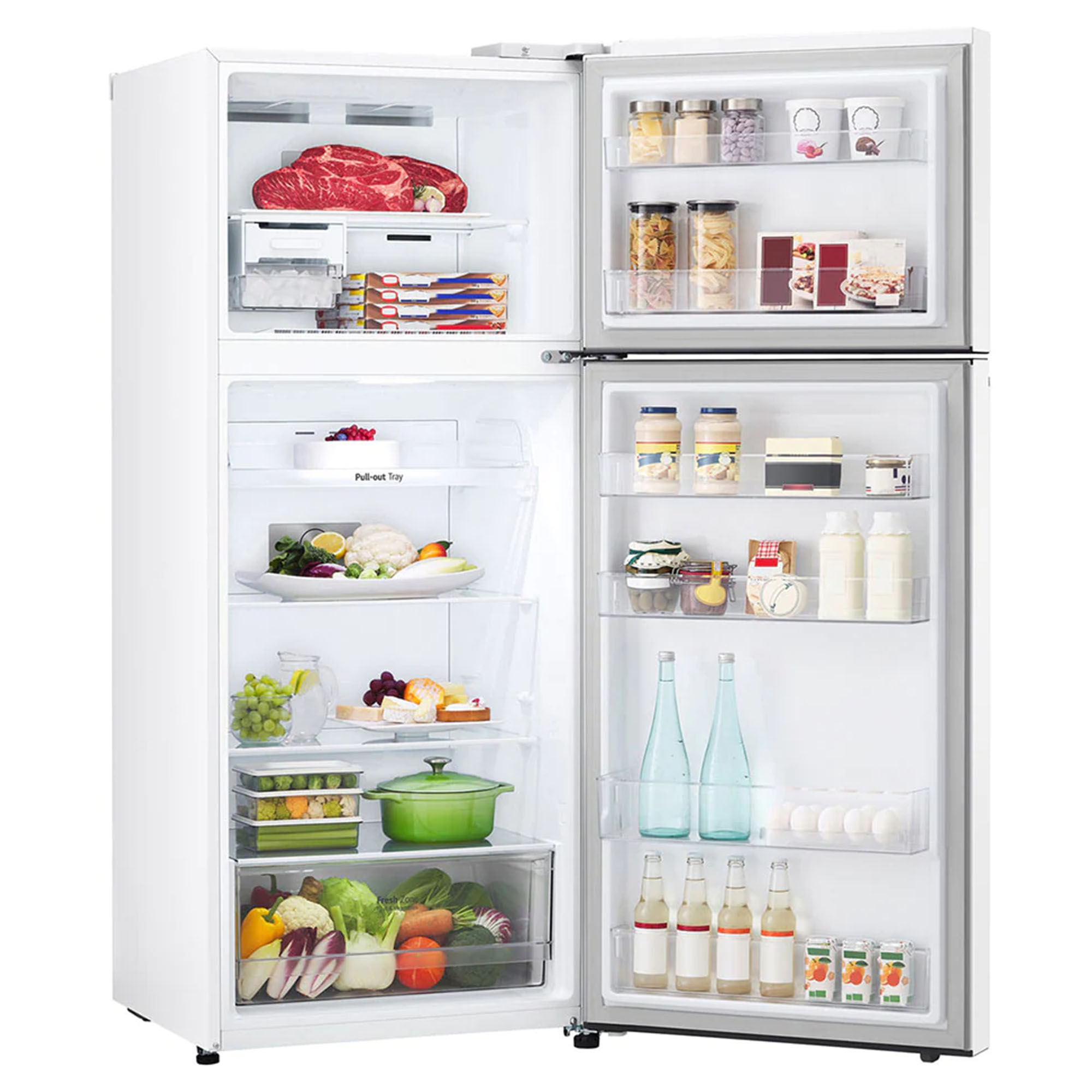 375L Top Mount Fridge in White Finish GT-5W - Signature Appliances