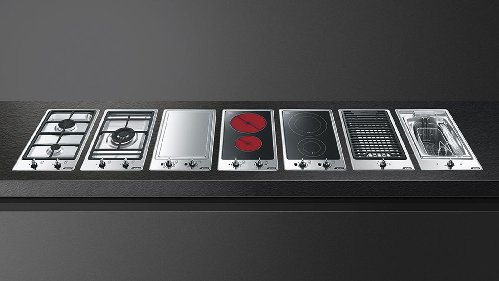 Smeg 30cm Two-burner Ceramic Cooktop PGA32C - Signature Appliances