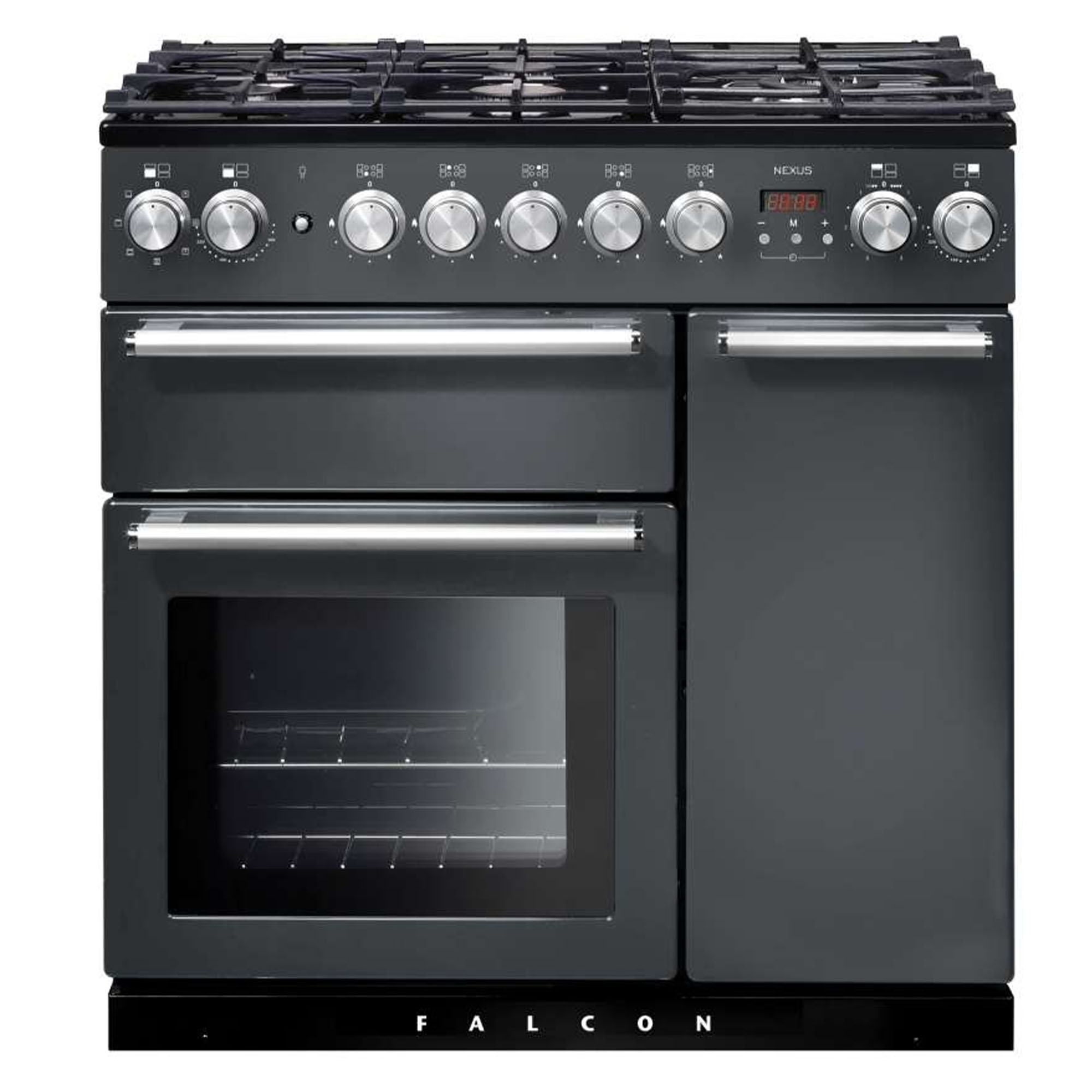 Falcon 90CM NEXUS SLATE & CHROME NEX90DFSL/CH - Signature Appliances