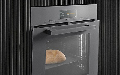 Miele PureLine CleanSteel60cm Wide Pyrolytic Oven H7660BP - Signature ...