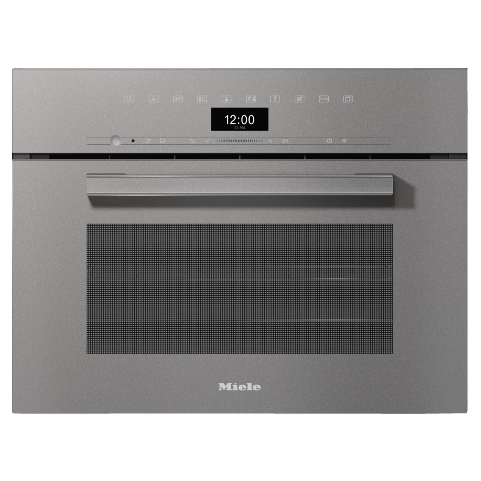 Miele DGC Pro steam combi oven with Hydroclean - Graphite Grey ...