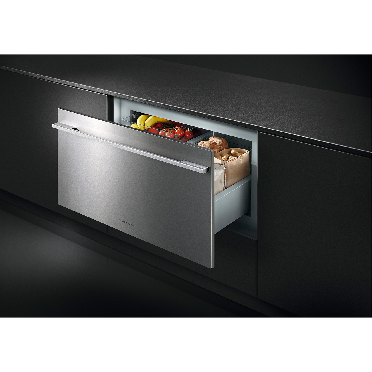 Fisher & Paykel Series 9 Integrated CoolDrawer™ Multi-temperature ...