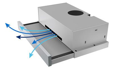 60cm Slideout Rangehood WRR614SB - Signature Appliances