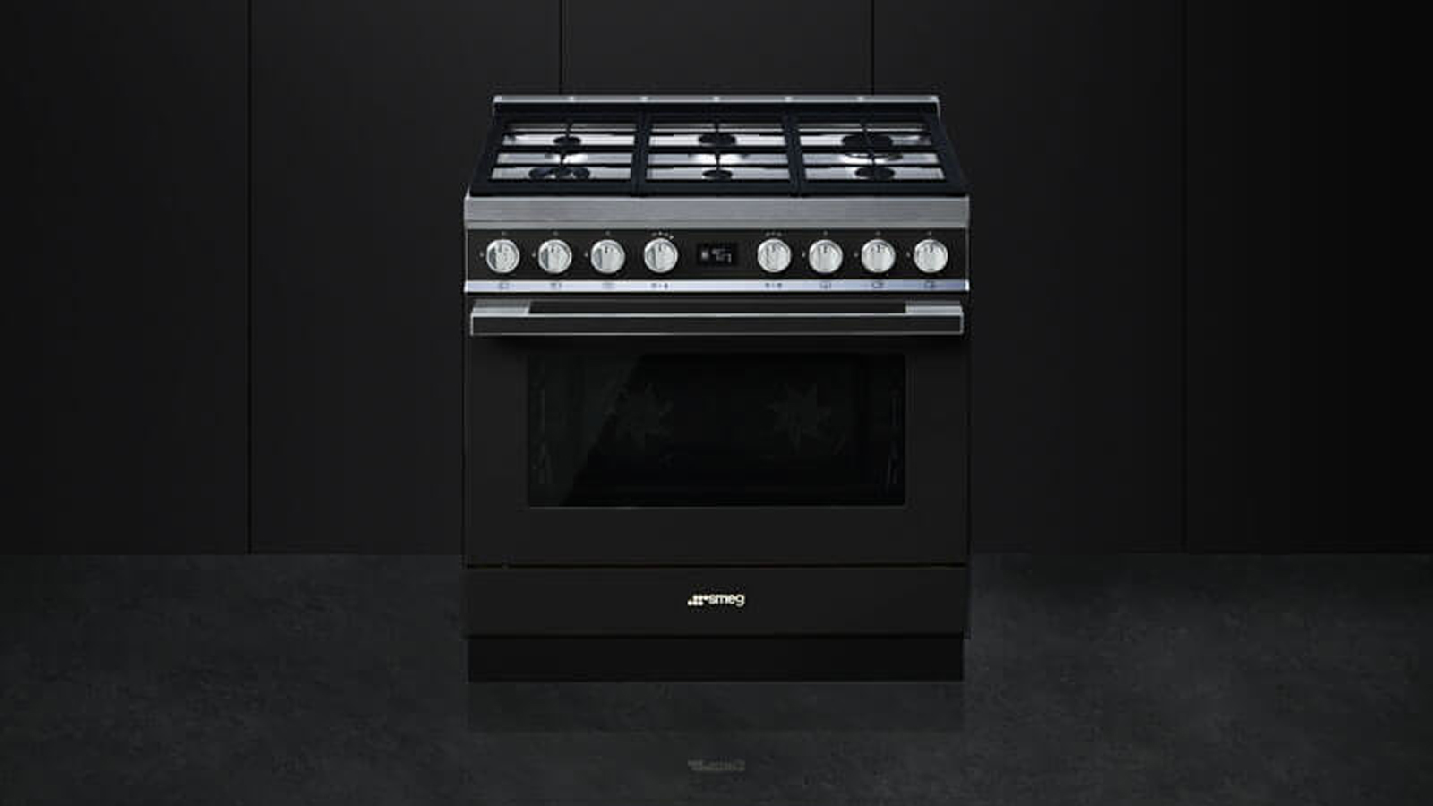 Smeg Portofino By90cm Freestanding Cooker CPF9GPBLA - Signature Appliances