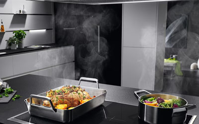 AEG 52cm Integrated Rangehood in Dark Stainless Steel DGE7670HB ...