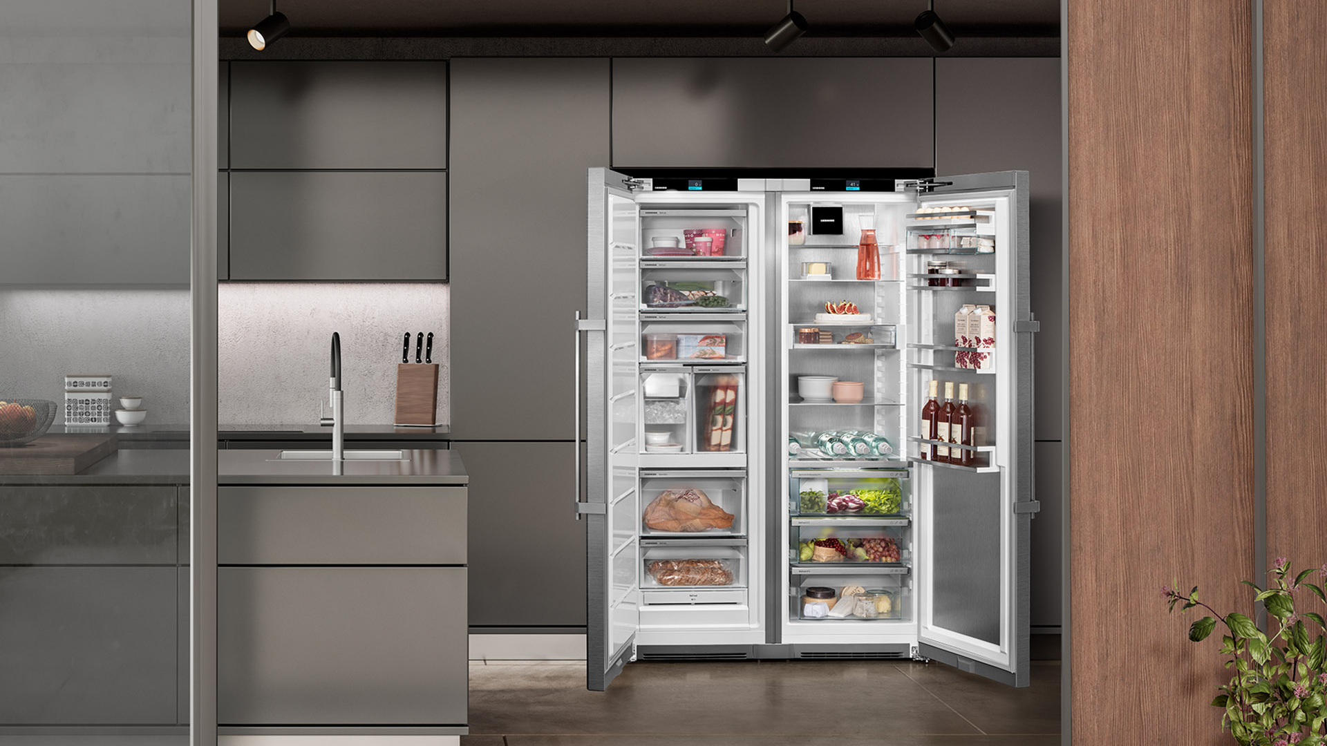 Liebherr 332L Upright Fridge - Left Hinged SRSDH5220LHH - Signature ...