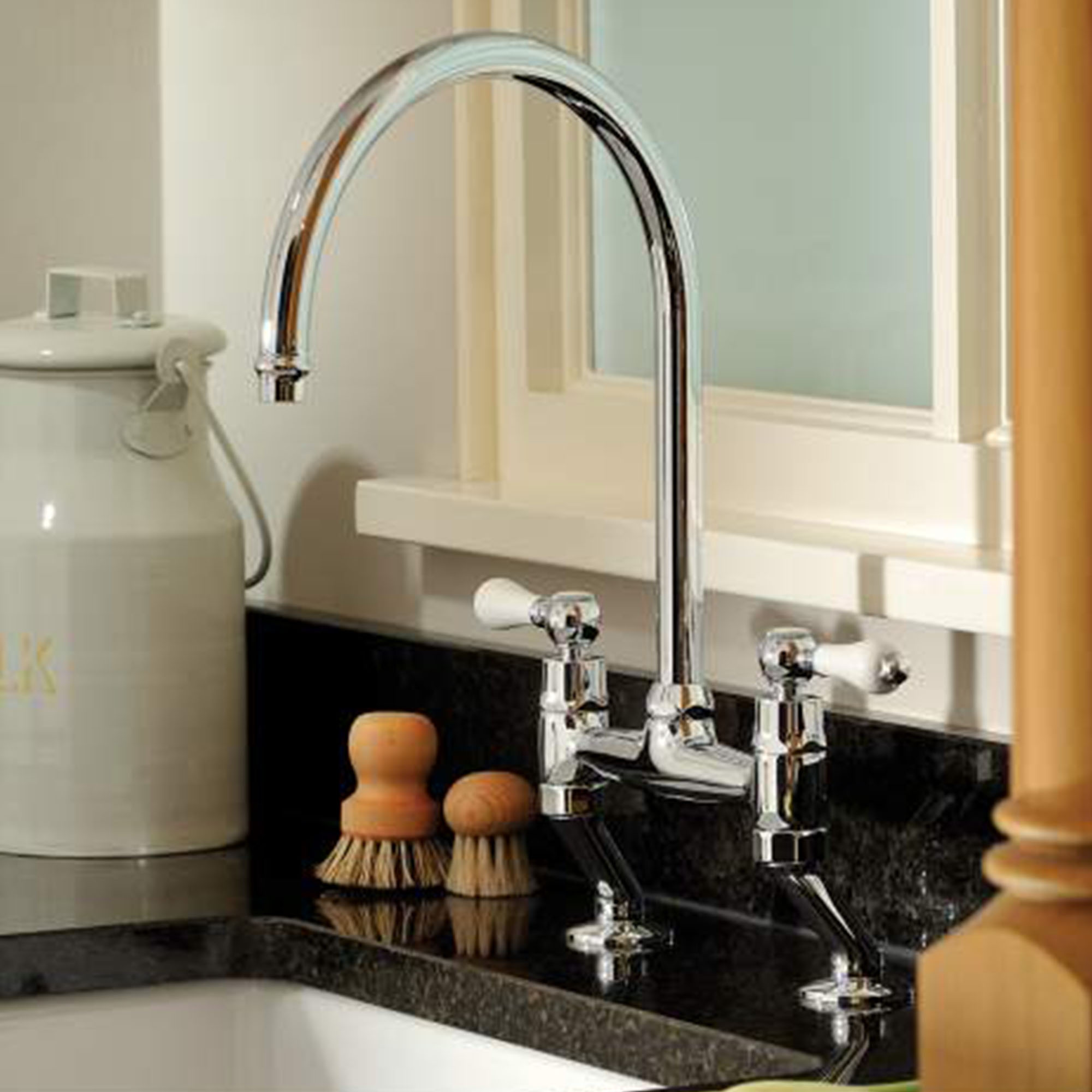 Turner Hastings Ludlow Bridge Mixer Tap - Chrome LU104BM-CH - Signature ...