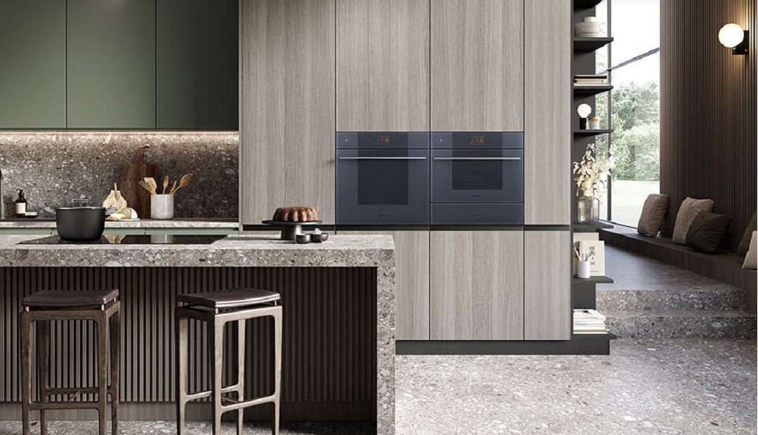 Smeg Linea Compact Steam100 - Midnight Black SO4102S3B3 - Signature ...