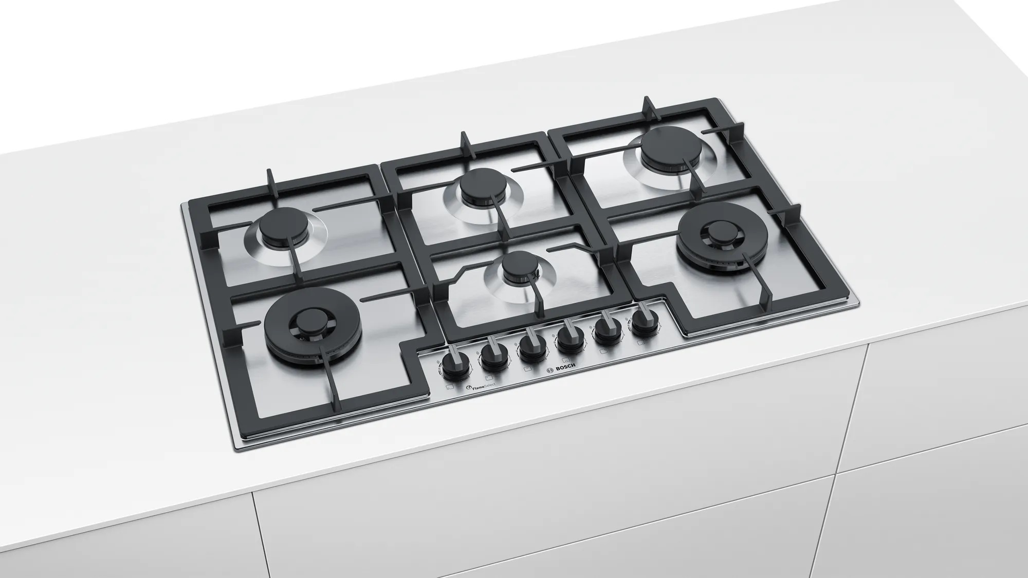 Serie 6 90 cm Gas Cooktop PCT9A5B90A - Signature Appliances