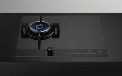 60cm Series 9 1 Burner + 2 Zone Hybrid Cooktop, 2 SmartZones, LPG ...