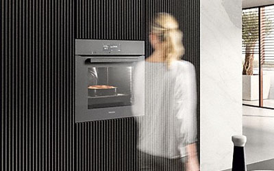 Miele PureLine CleanSteel60cm Wide Pyrolytic Oven H7660BP - Signature ...