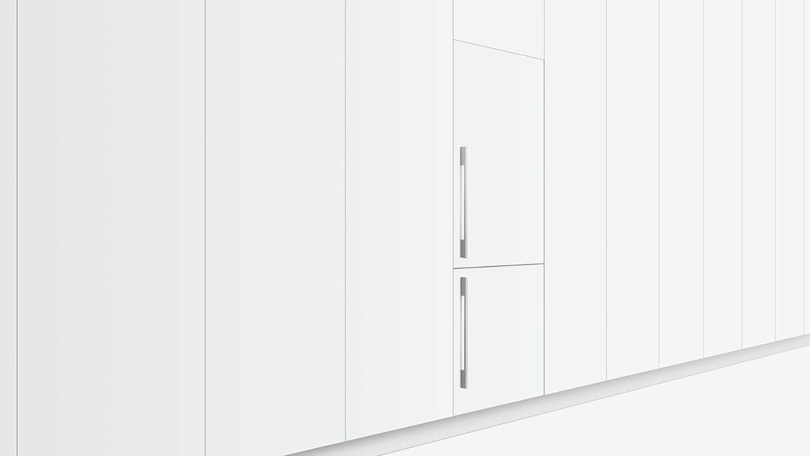 Fisher & Paykel 60cm Series 5 Integrated Refrigerator Freezer RB60V18 ...