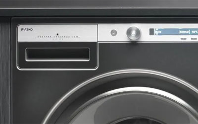 Asko 10kg WasherLogic Front Load Washing Machine W4104CW - Signature ...