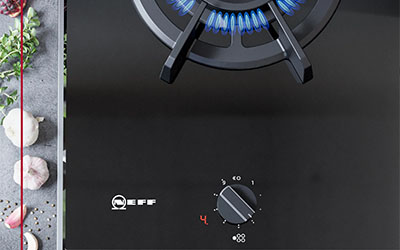 Neff 90cm Gas Cooktop Black T-29TA79N0A - Signature Appliances