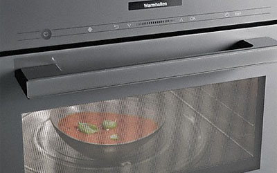 Miele PureLine CleanSteel Built-in Microwave Oven M7244TC - Signature ...