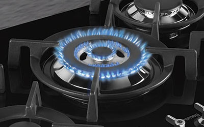 Smeg 90cm Classic Gas Glass Cooktop Black - PV395LNAU - Signature ...