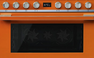 Smeg 90cm Portofino Pyrolytic Freestanding CookerSunshine Yellow ...