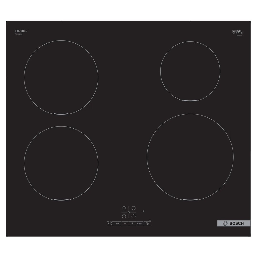 Serie | 4 Induction cooktop 60 cm Black PUE611BB5E - Signature Appliances