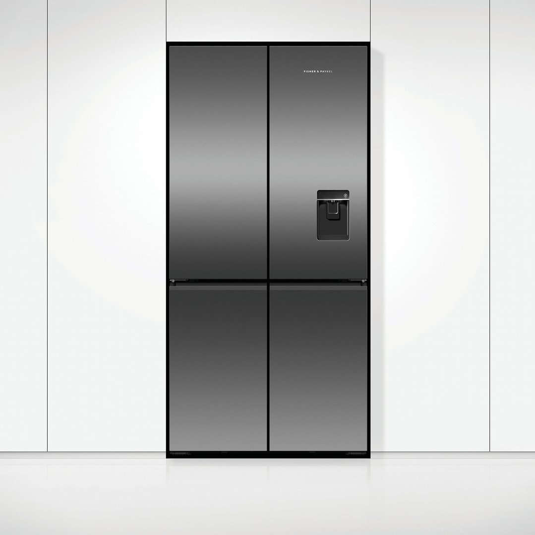 Fisher & Paykel 690L Series 7 Quad Door Refrigerator Freezer, Ice ...