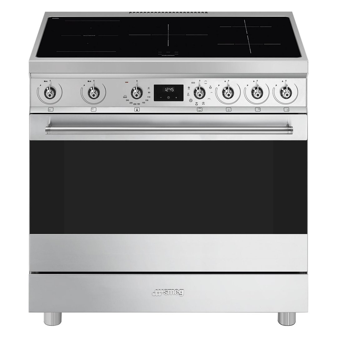Smeg Classic 90cm Freestanding Cooker Stainless Steel C9IMX2 - Signature Appliances