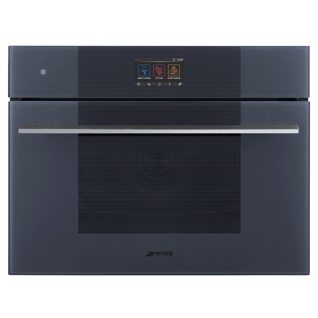 Smeg Linea Compact Omnichef Oven - Neptune Grey SO4104APG - Signature ...