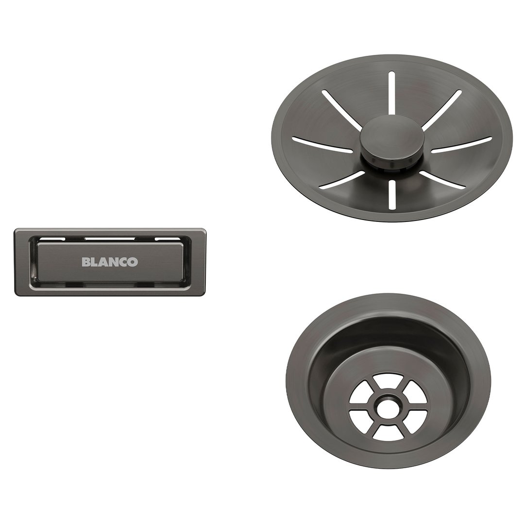 Overflow set Satin Dark steel single 206900 - Signature Appliances Overflow set Satin Dark steel single 206900 - Signature Appliances