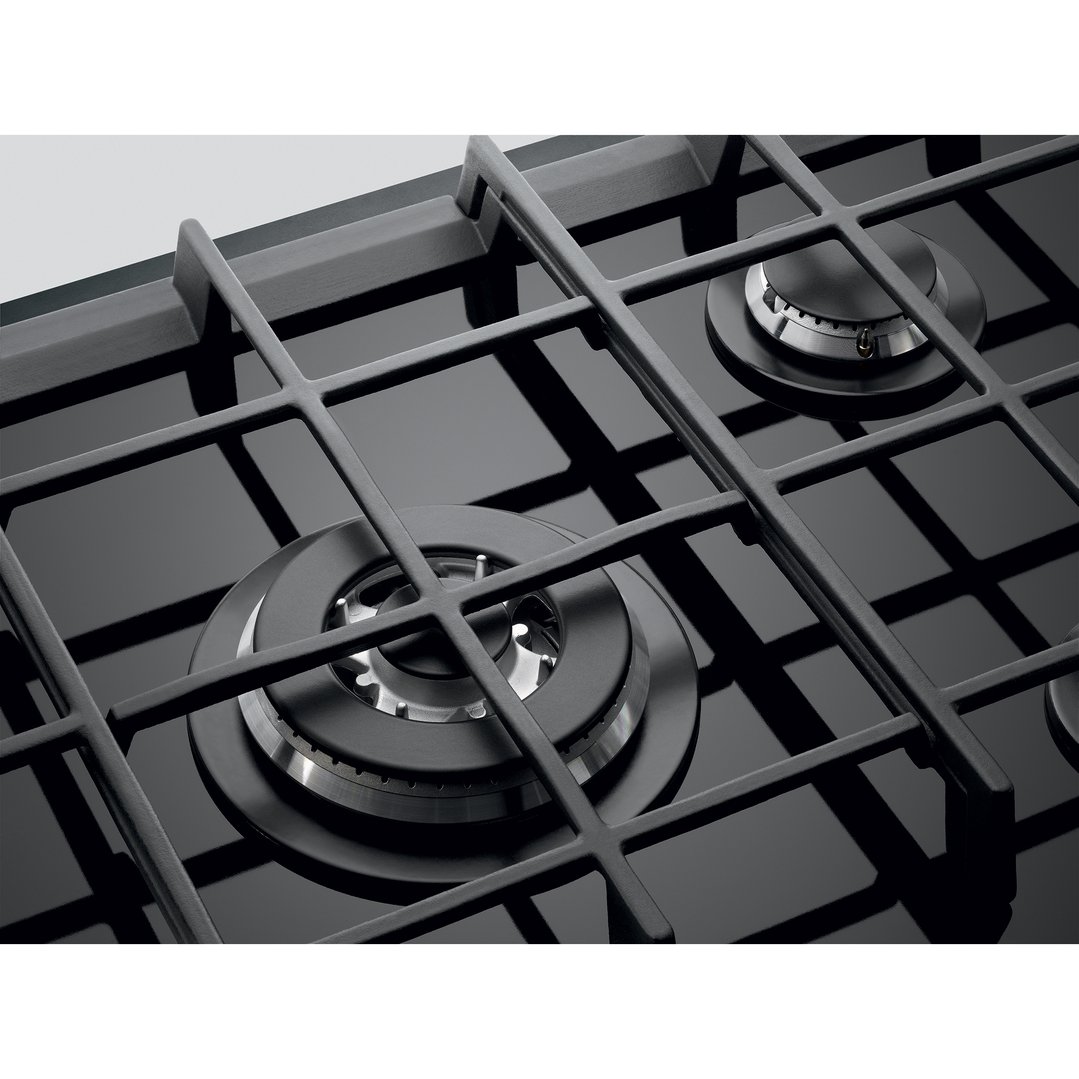 60cm 4 Burner Ceramic Glass Gas Cooktop HG674550VB - Signature Appliances