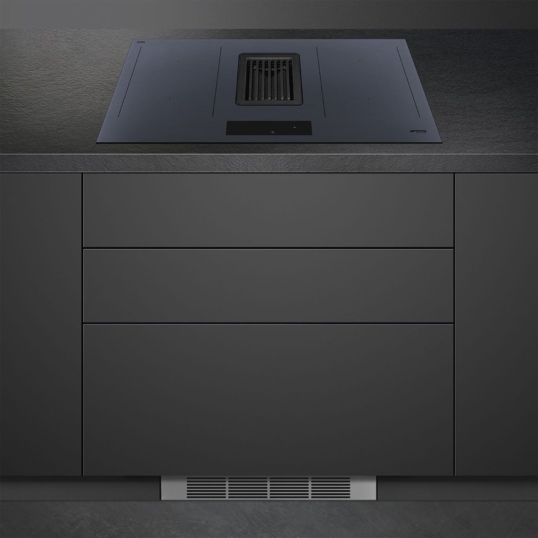 Smeg Linea 83cm Integrated Induction Cooktop with AutoVent 2.0 ...