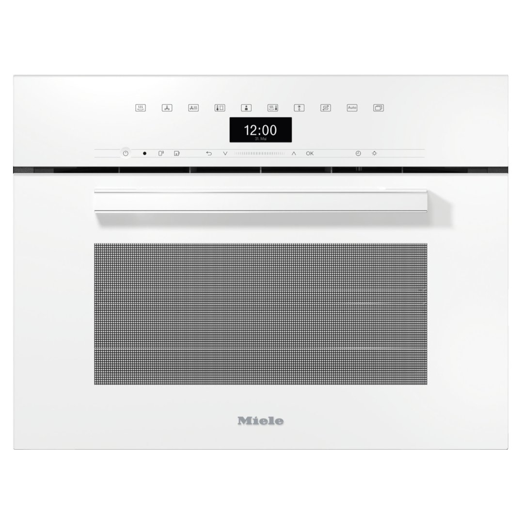 Miele DGC Pro steam combi oven with Hydroclean - Brilliant White ...