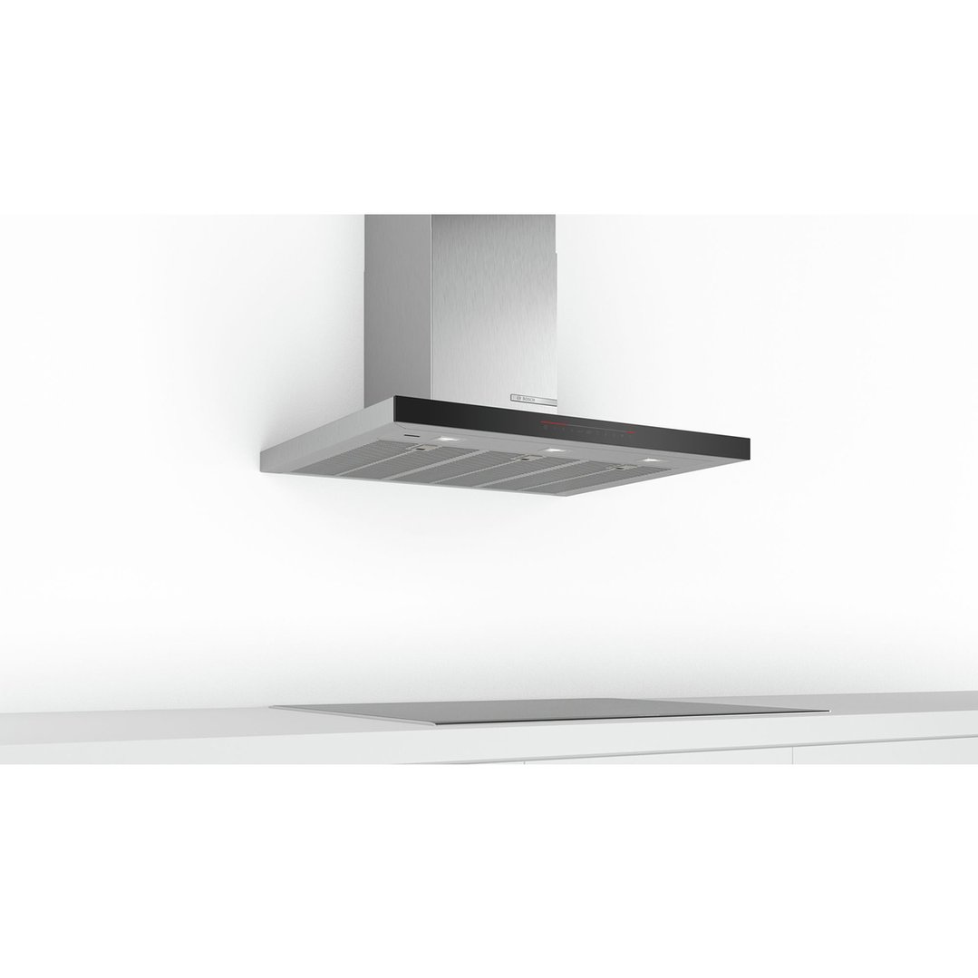 Bosch 90cm Wall-Mounted Canopy Rangehood. DWB91PR50A - Signature Appliances