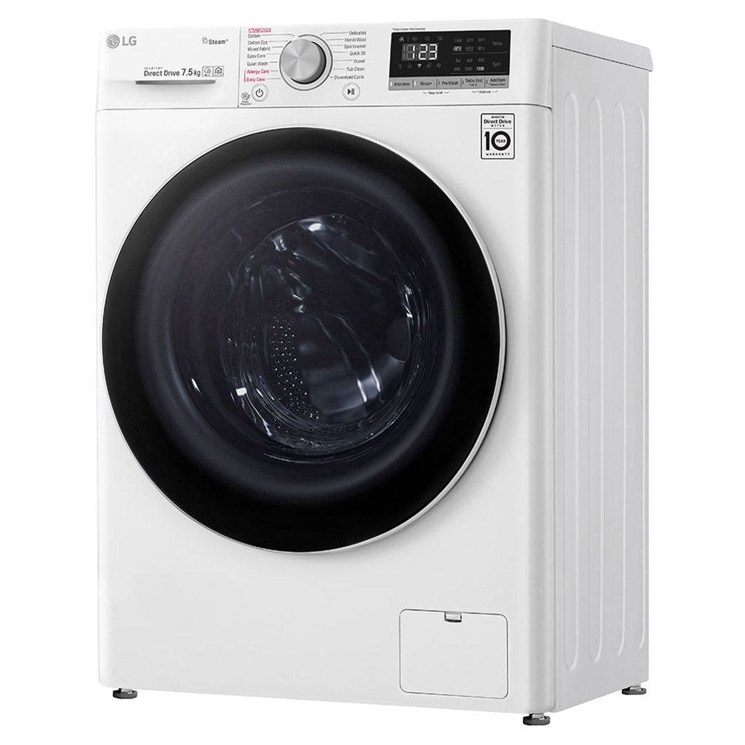 LG 7.5kg Front Load Washer WV51275W - Signature Appliances