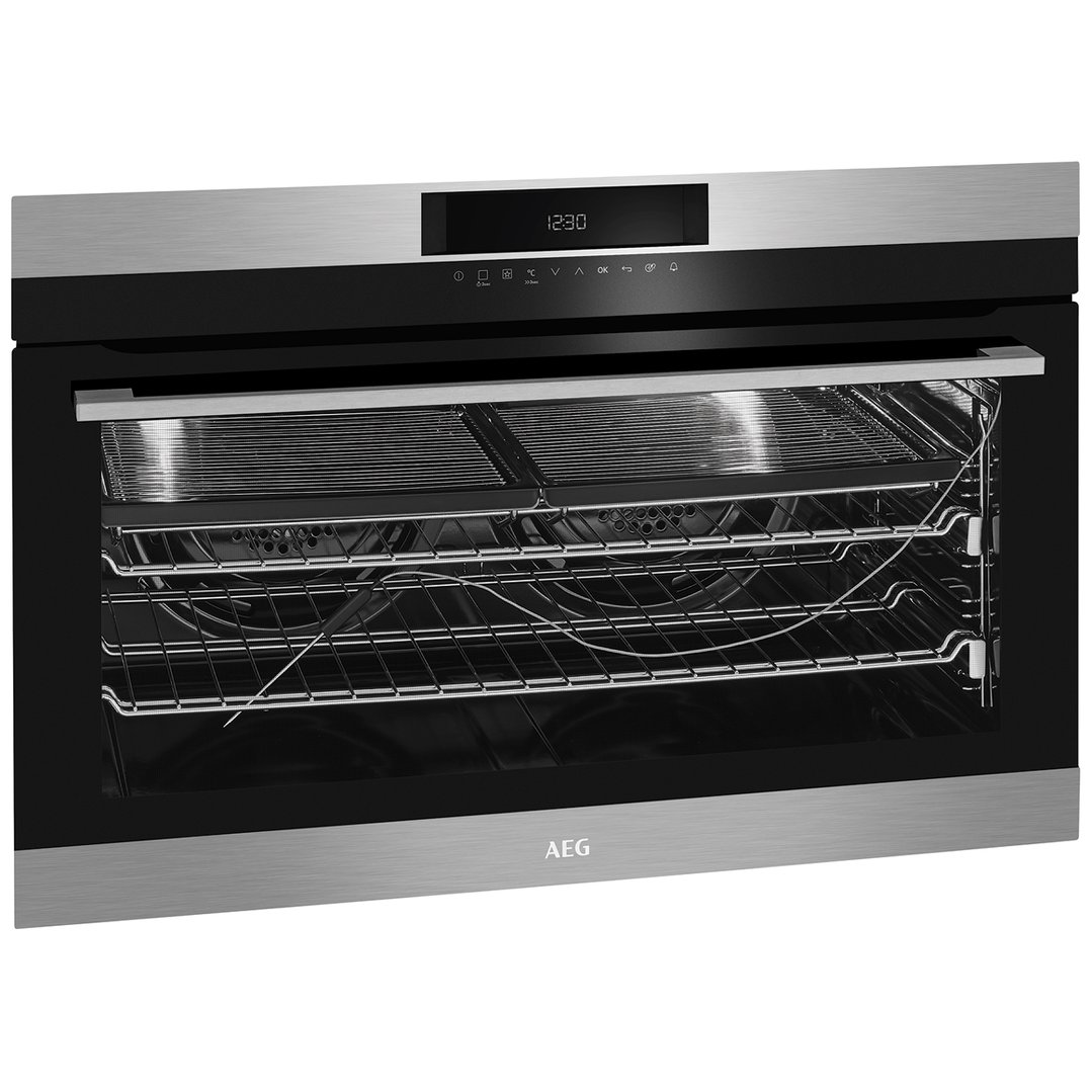 AEG 90cm Sensecook Multi-Function 11 Pyroluxe™ Oven With Sensecook ...