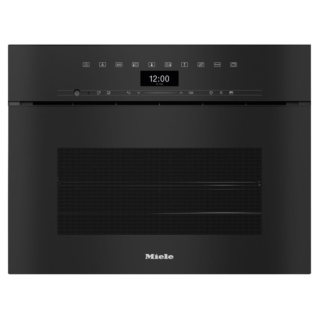 Miele DGC Pro steam combi oven with Hydroclean - Obsidian Black ...