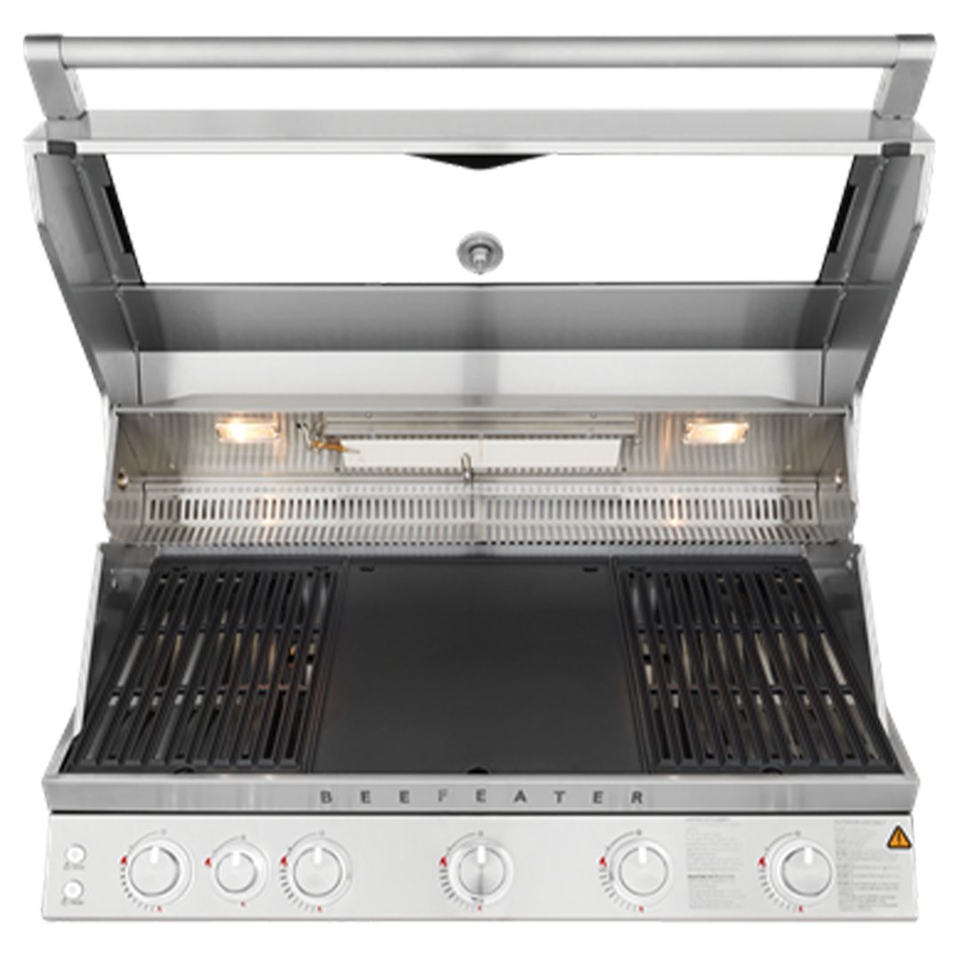Beefeater 7000 Premium 5 Burner Built-In BBQ, Stainless Steel BBF7655SA ...