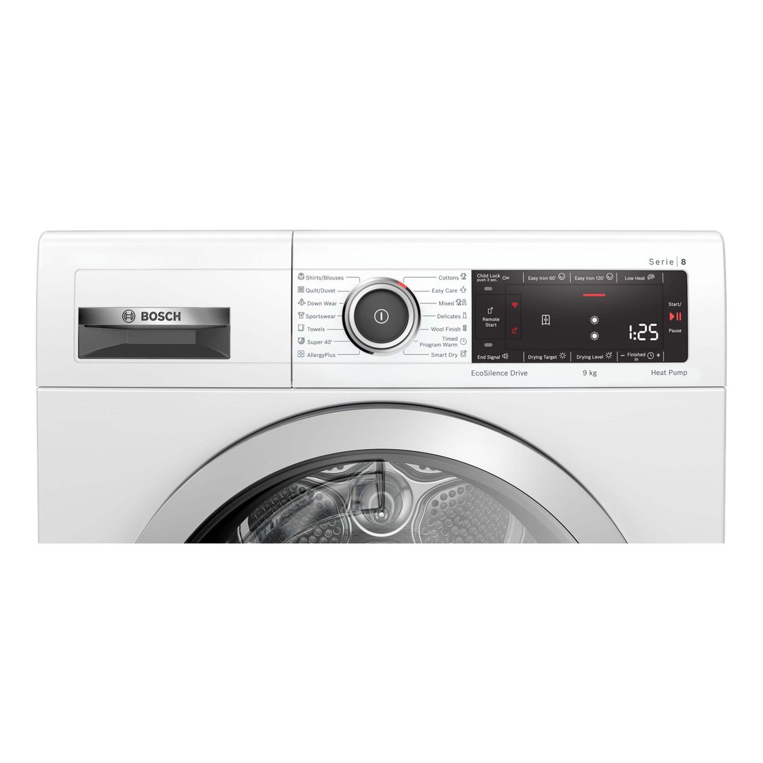 Bosch 9kg Series 8 Heat Pump Dryer WTX88MH0AU - Signature Appliances