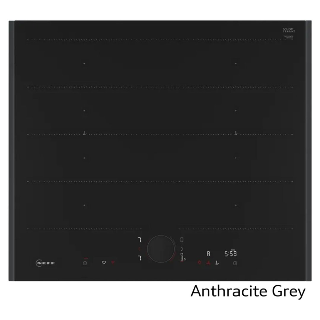NEFF Flex Induction Cooktop 60cm Flex Design Anthracite Grey T66YYY4C0H ...