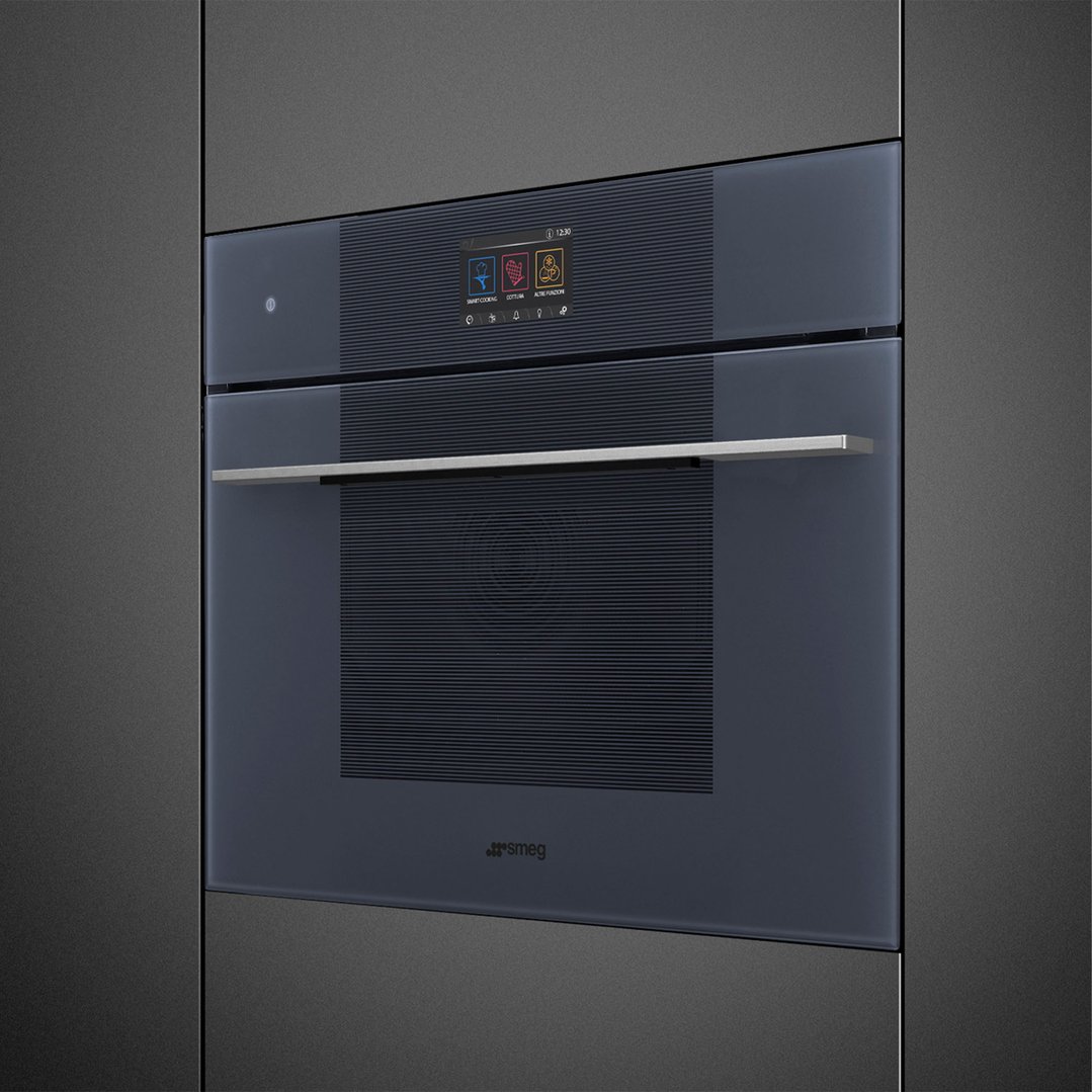 Smeg Linea Compact Omnichef Oven - Neptune Grey SO4104APG - Signature ...