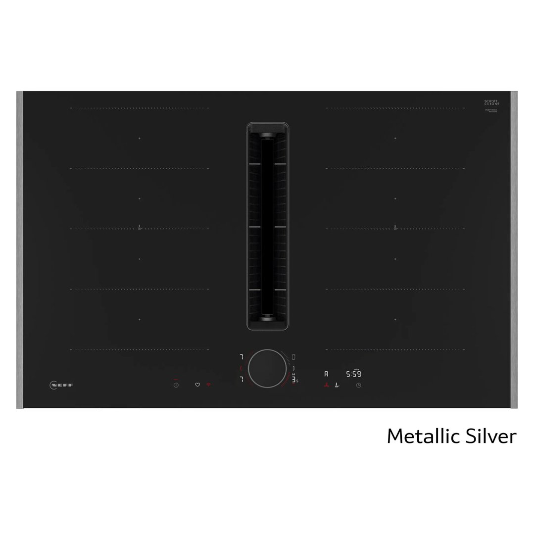 NEFF 80cm Induction cooktop Flex Design - Metallic Silver V68YYX4C0-MS ...