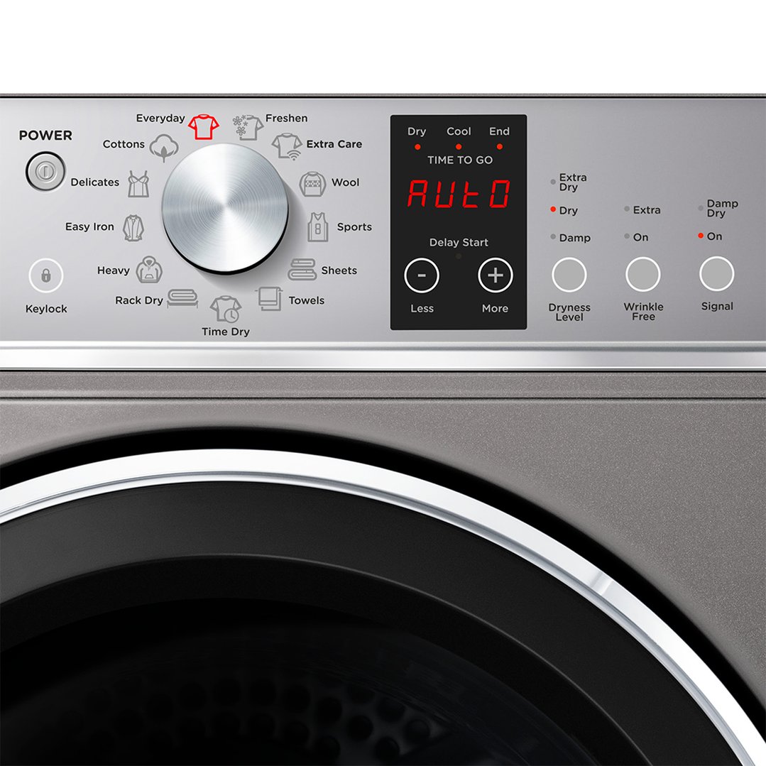 9kg Series 7 Heat Pump Dryer DH9060PG2 - Signature Appliances