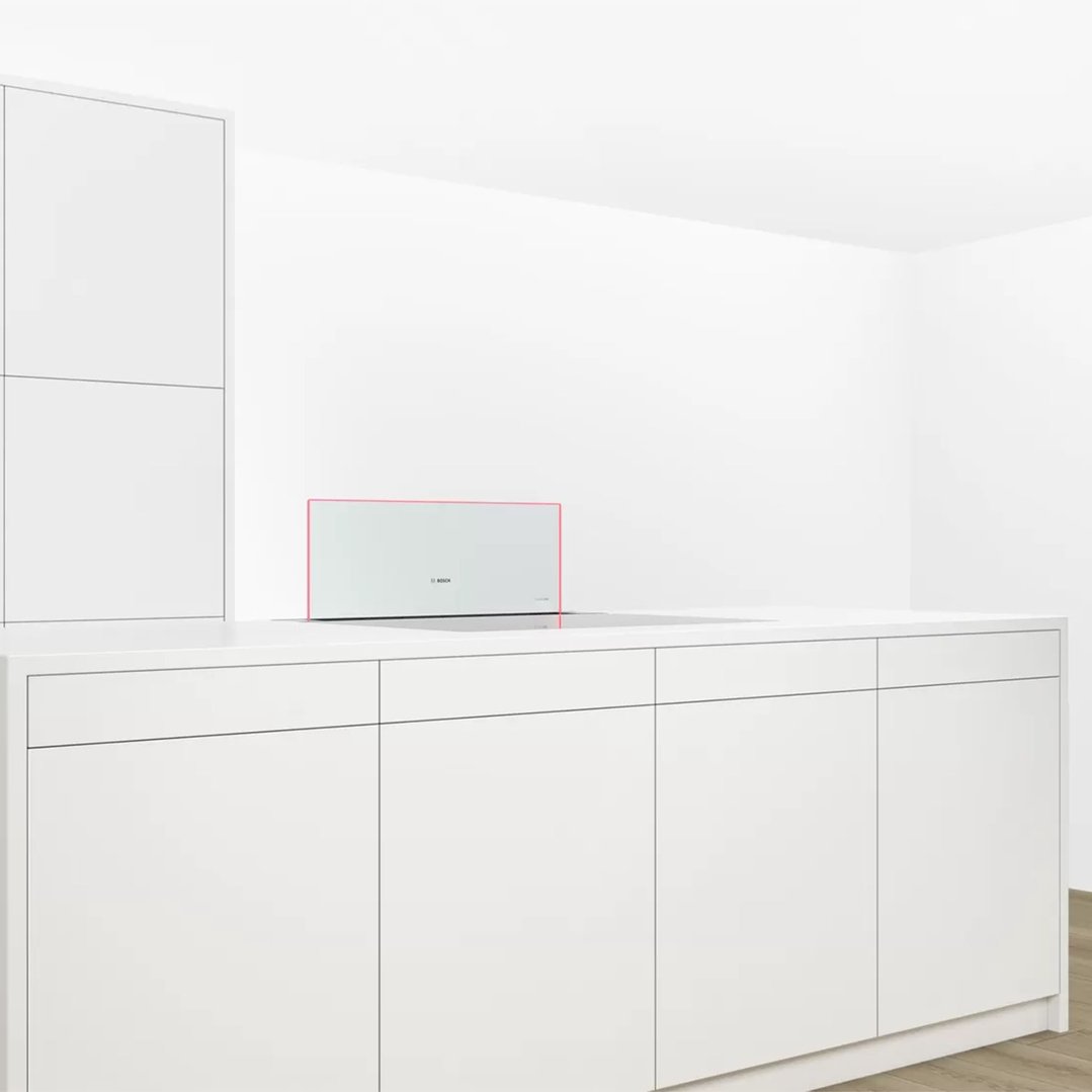 Bosch Series 8 Downdraft Ventilation 80 cm Clear Glass DDW88MM66 ...